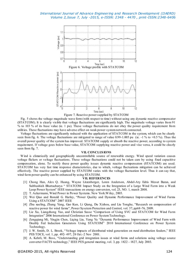 Voltage Flicker Mitigation of Wind Farm Using a STATCOM | PDF