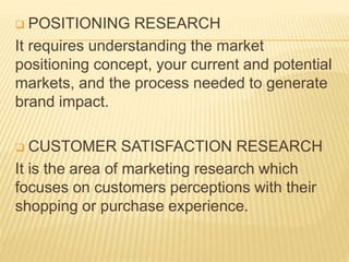 Marketing research application | PPTX