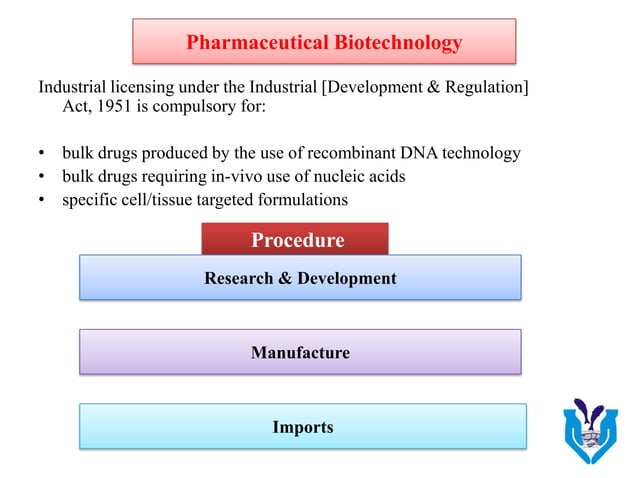 Biotechnology Regulation Legal Aspects & Intellectual property rights ...