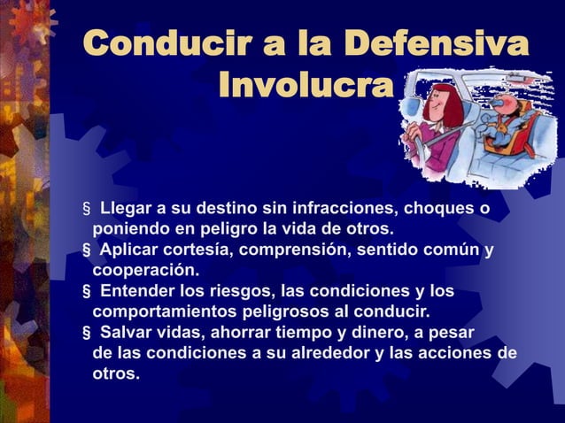 Manejo a-la-defensiva | PPT