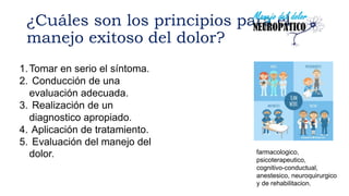 Manejo del-dolor-neuralgiapostherpetica | PPTX
