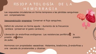 Manejo anestésico de la paciente obstétrica con hemorragia durante el ...