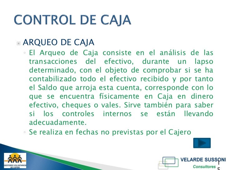 ¿Qué es un arqueo de caja?