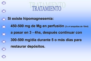 Manejo de calcemia postquirúrgica | PPT