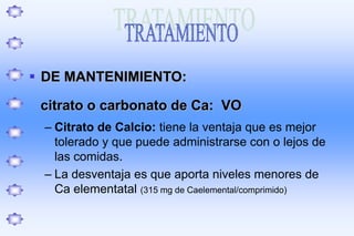 Manejo de calcemia postquirúrgica | PPT