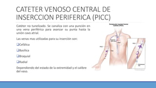 catéter picc | PPTX