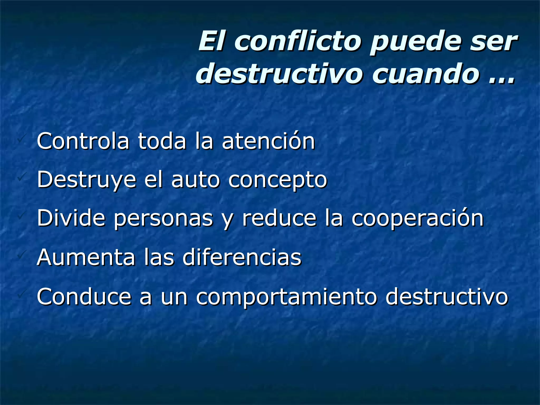 Manejo De Conflictos | PPT