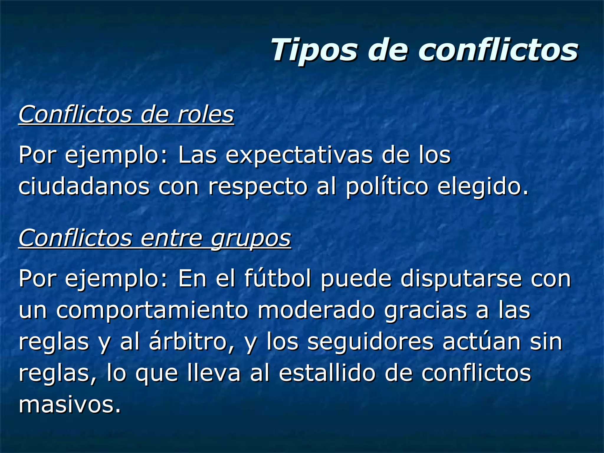 Manejo De Conflictos | PPT