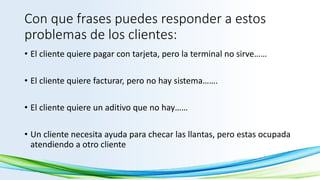 Manejo de conflictos con los clientes | PPTX