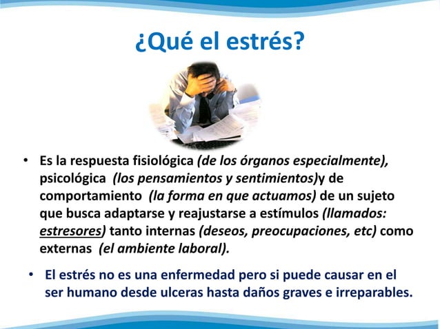 Prevencion y Manejo del Estres Laboral | PPSX