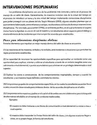 El Manejo Efectivo del Salon de Clases | PDF