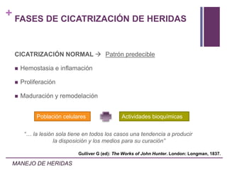 Manejo de heridas | PPTX