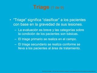 Manejo de incidentes.pptx Para personal prehospitalario | PPTX