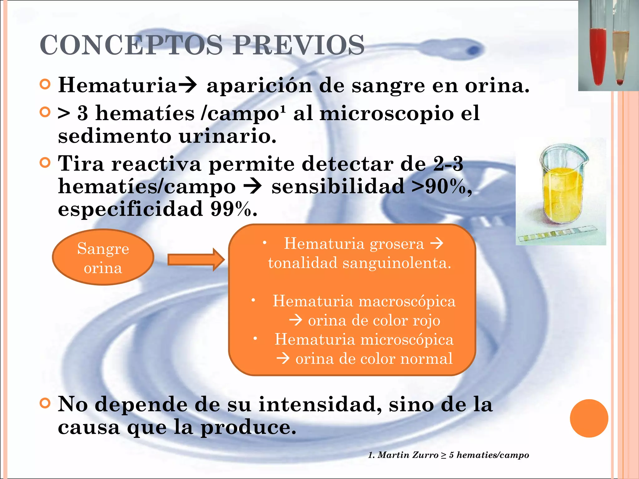Manejo de la hematuria en atención primaria (1) | PPT