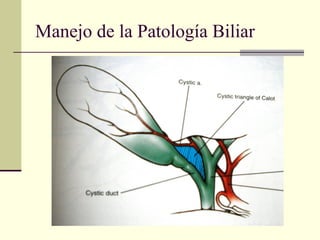 Manejo de la Patologia Biliar en cirugía.ppt