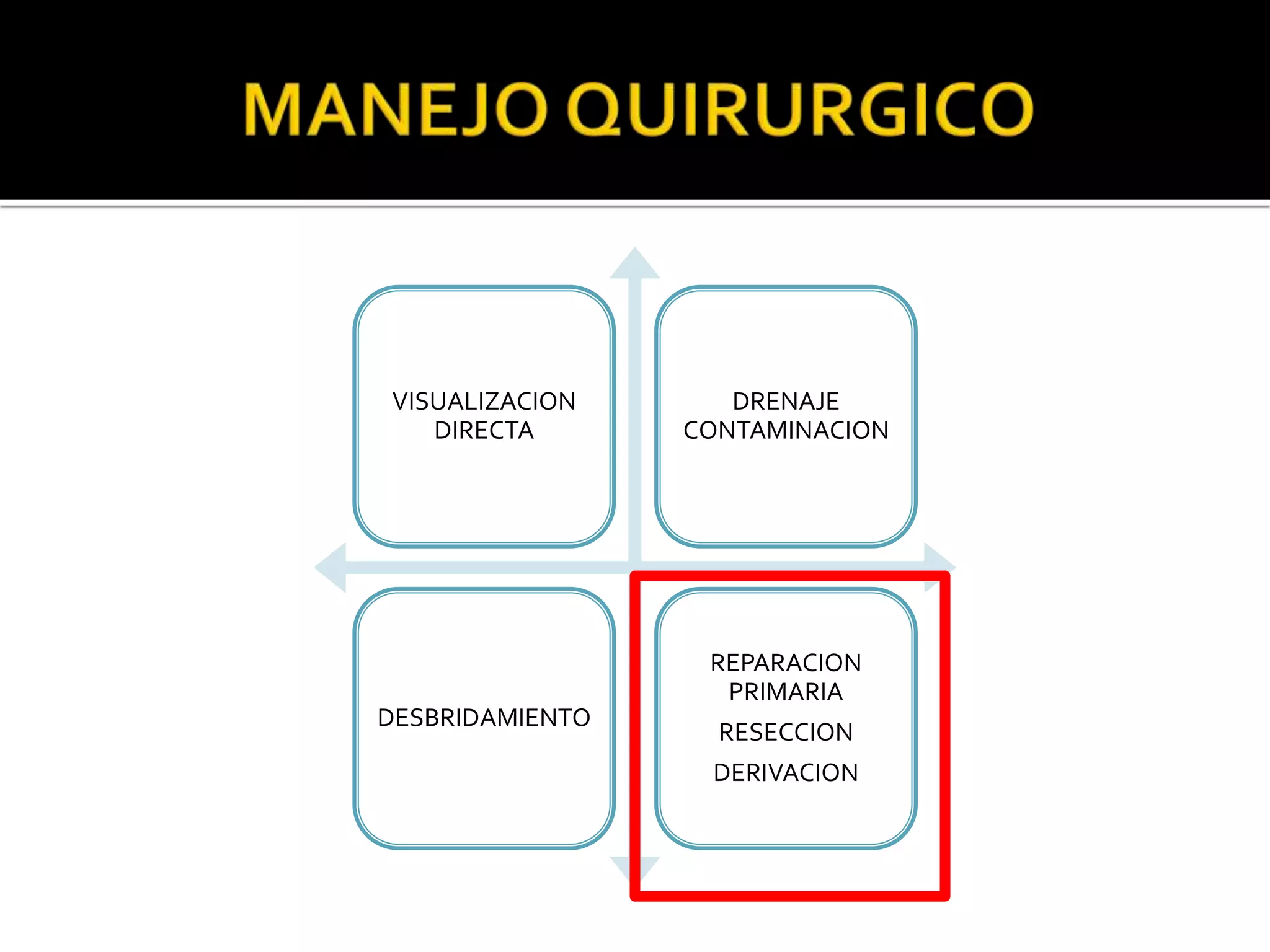 Manejo de la perforacion esofagica | PPTX