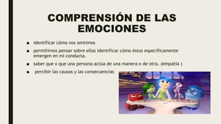 Manejo de las emociones, resolución de conflictos | PPTX