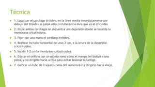 Manejo de la vía aerea y ventilación ATLS | PPTX