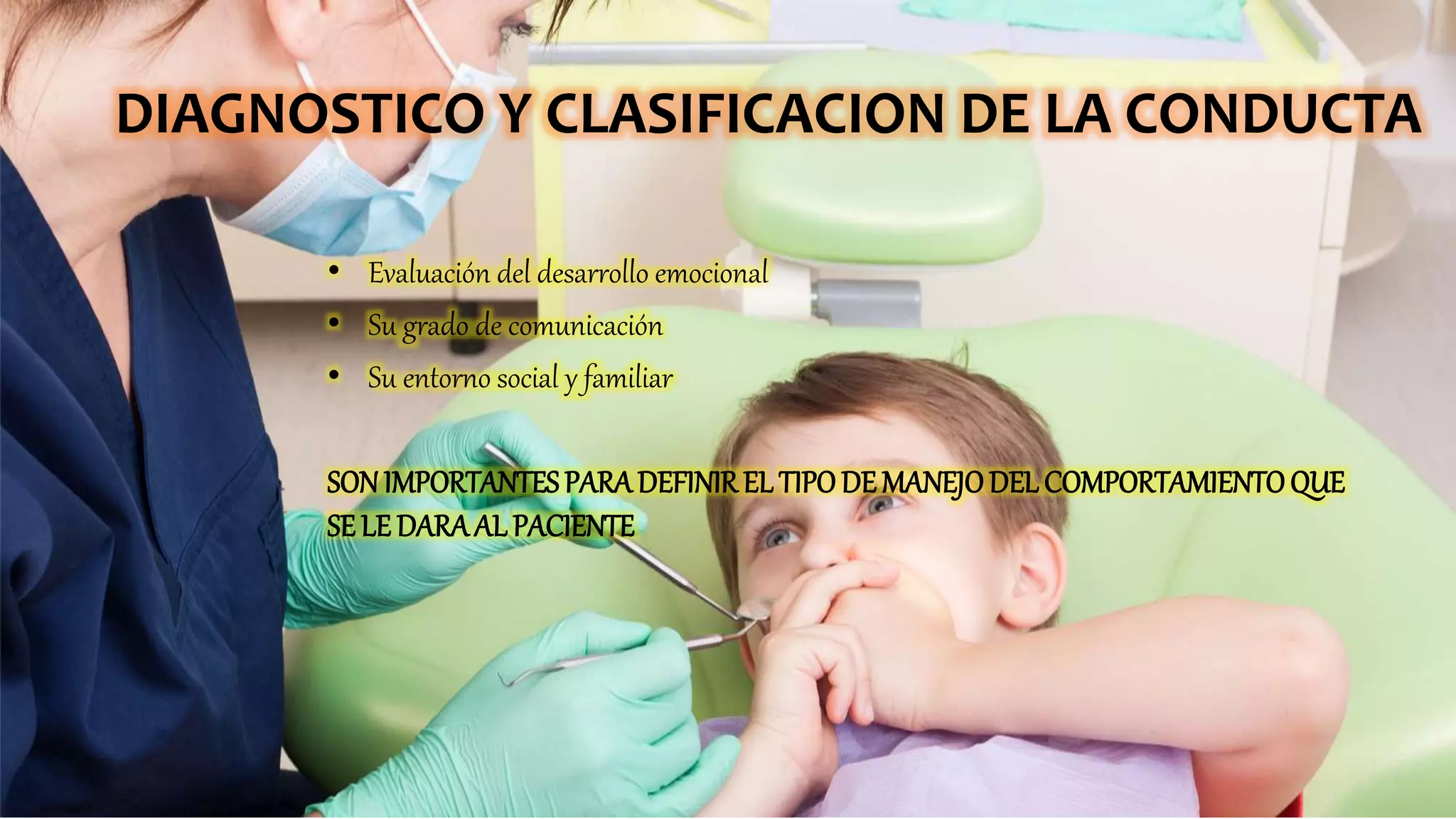 Manejo del comportamiento y la conducta | PPTX