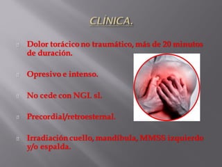 Manejo del dolor torácico en urgencias extrahospitalaria | PDF