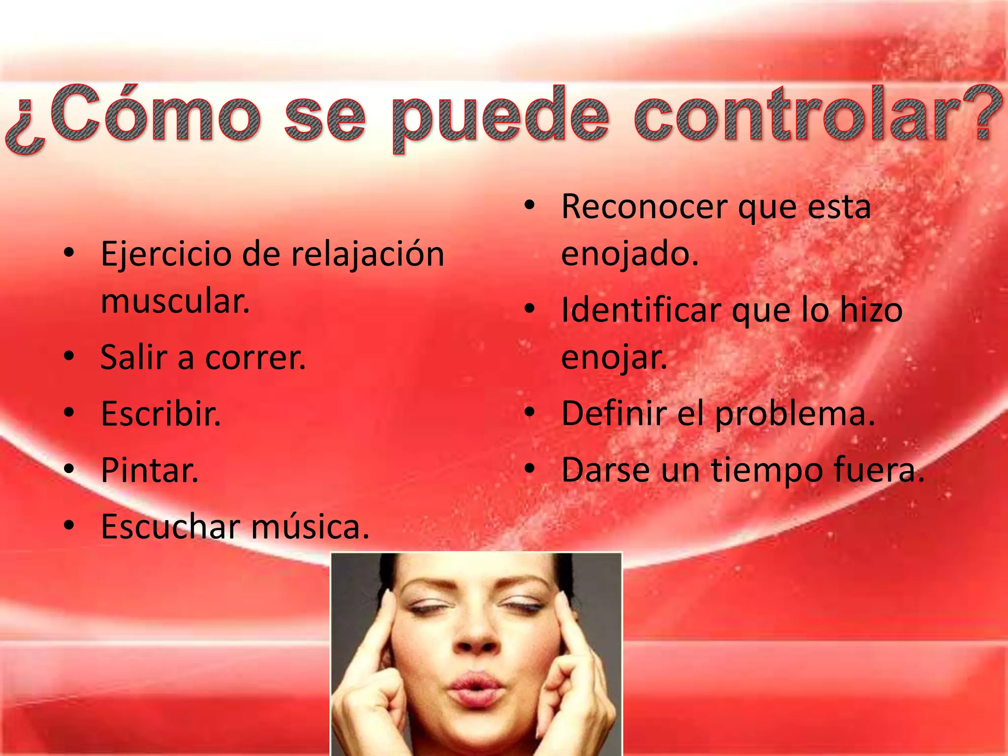 Manejo del enojo | PPT