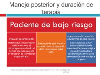 Manejo del paciente neutropénico febril | PPT