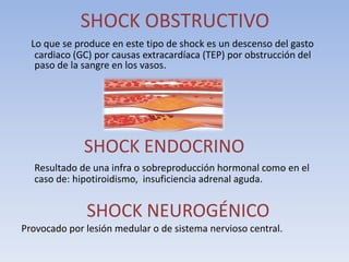SHOCK. TRATAMIENTO | PPTX