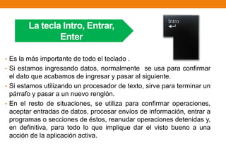 Manejo del teclado | PPTX