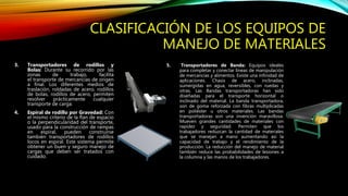 Manejo de materiales derek | PPTX