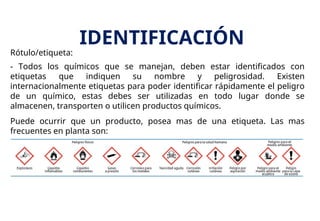 MANEJO DE QUIMICOS Y SGA normativa actializada.ppt