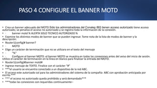 Manejo de redes | PPTX