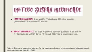 MANEJO DE SULFATO DE MAGNESIO EN PACIENTES CON.pptx