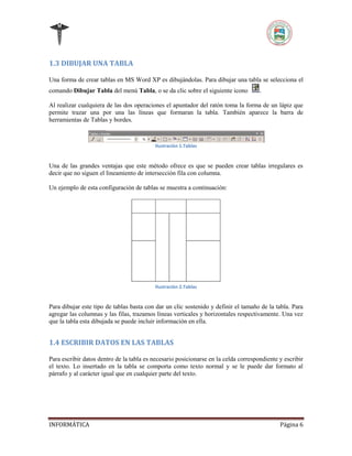 Manejo de tablas | PDF
