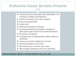 Manejo inicial ATLS del paciente politraumatizado | PPTX