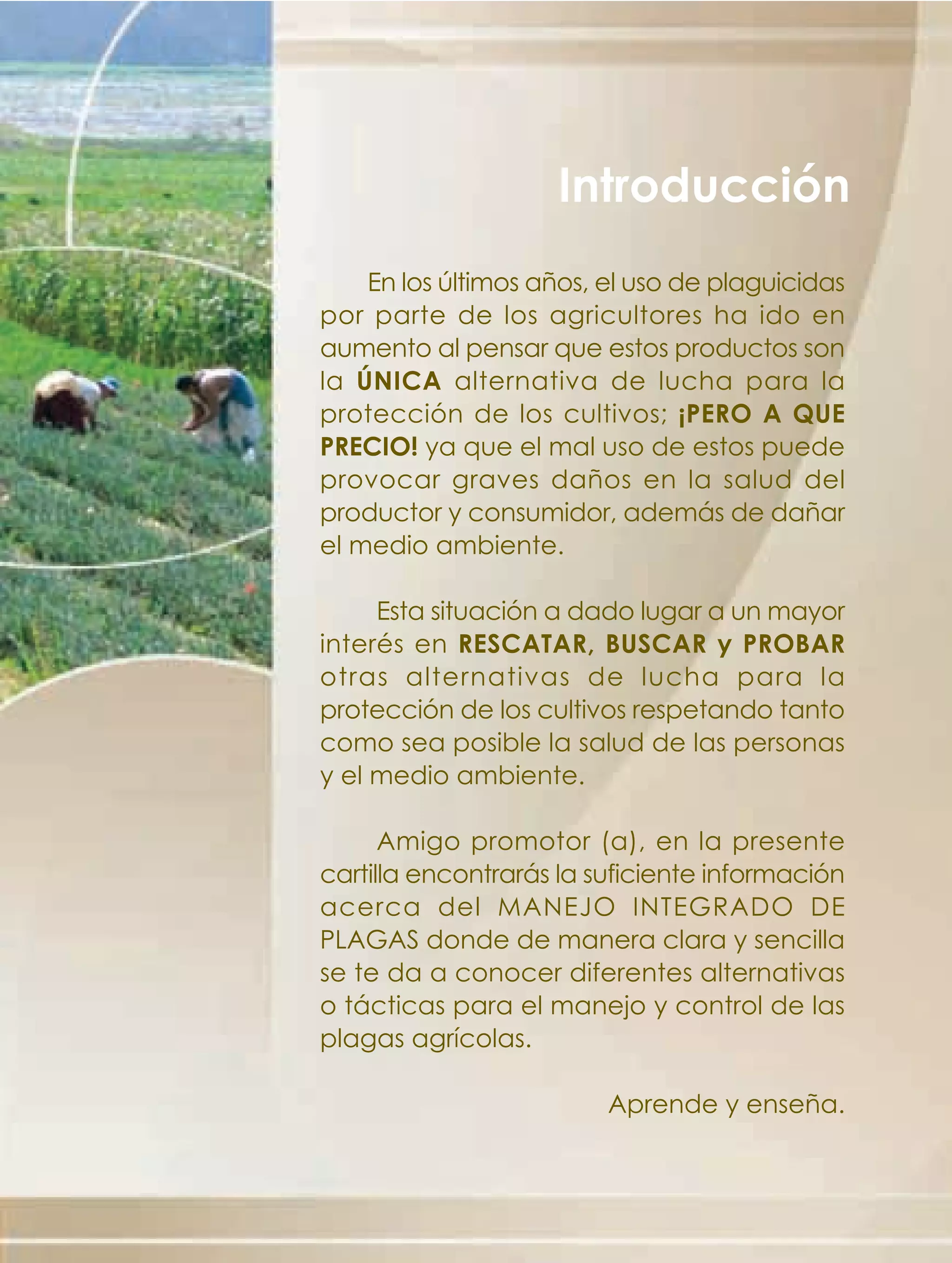Manejo integrado de plagas | PDF