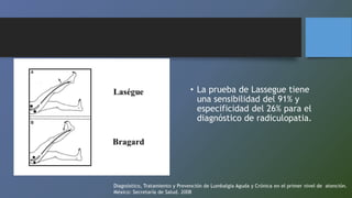 Manejo medico legal de las lesiones de columna | PPTX