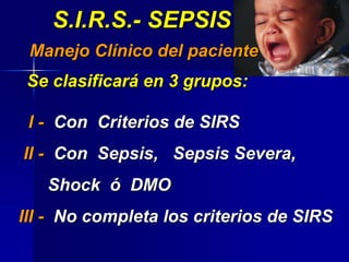 Manejo Pediátrico del SIRS por Sépsis.ppt
