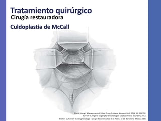 Manejo Quirúrgico del Suelo Pélvico | PPTX