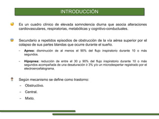 Manejo del Síndrome de Apnea-Hipopnea del Sueño en Atención Primaria ...