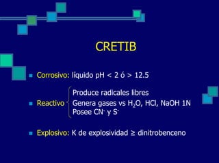 Manejo tratamiento y confinamiento temporal de residuos peligrosos | PDF