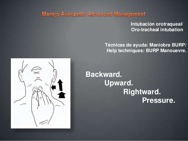 Manejo via aerea / Airway Management