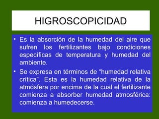 MANEJO Y USO DE FERTILIZANTES para el suelo | PPT