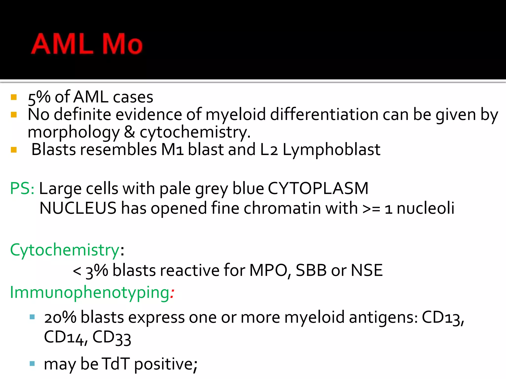 Leukemias-basic pathology | PPTX