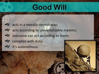 Immanuel Kant | PPTX