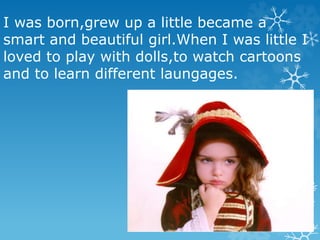 When I was a little child | PPTX