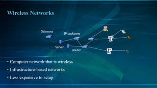Manet - The Art of Networking without a Network | PPTX | Computer Networking | Computing