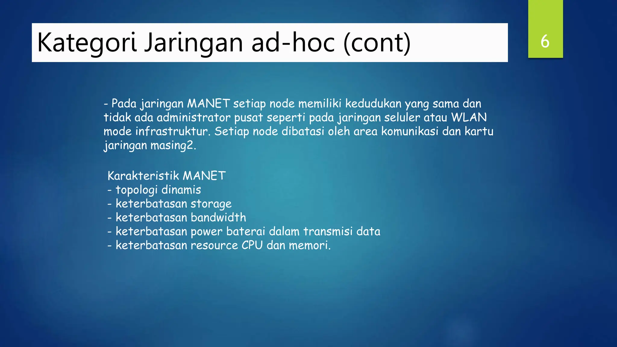 MANET dan Wireless Sensor Networking.pptx