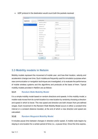 NetSim Technology Library- Manets | PDF