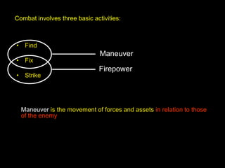 Maneuver Warfare (the Maneuverist Approach), by Professor Joel Hayward ...