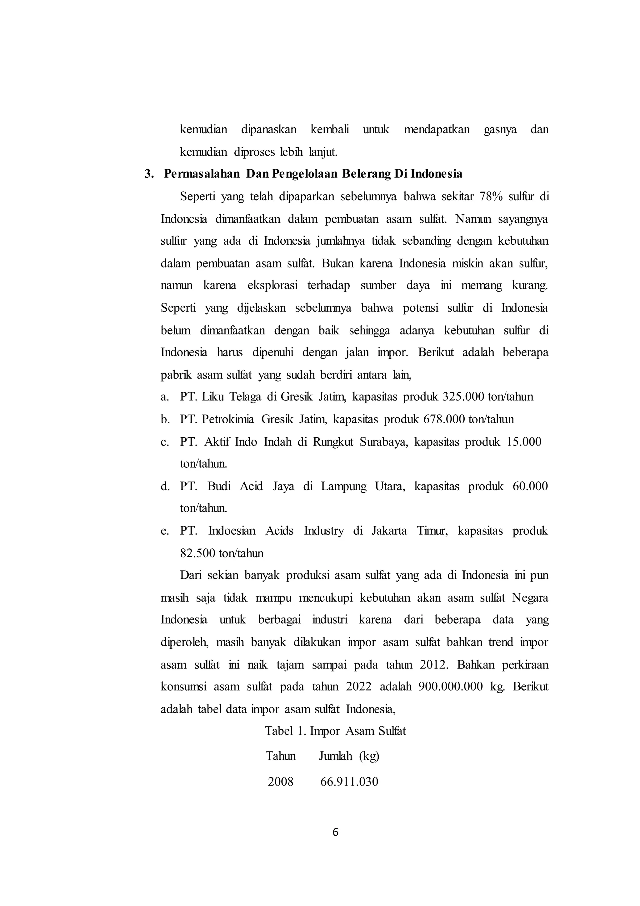 Manfaat Belerang di gunung tangkuban perahu | DOCX